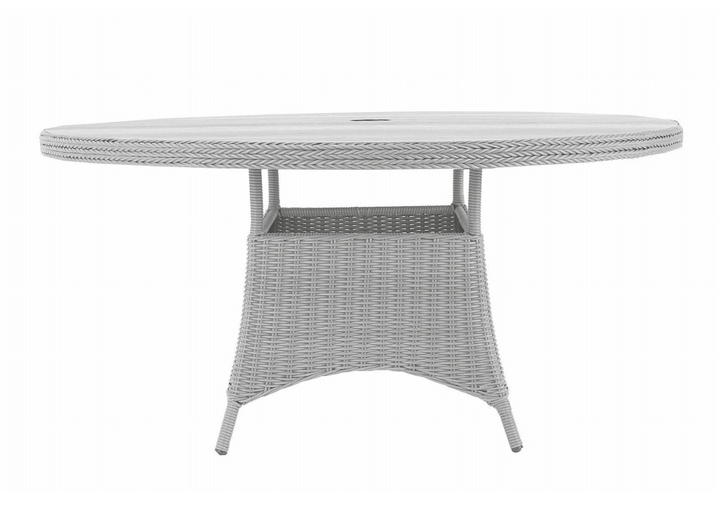 Daro Santorini 140cm Round Dining Set Inc. 6 Chairs